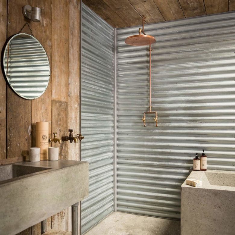 20 Creative Ways to Use Corrugated Metal Panels for Interior Walls in Your House – AprylAnn