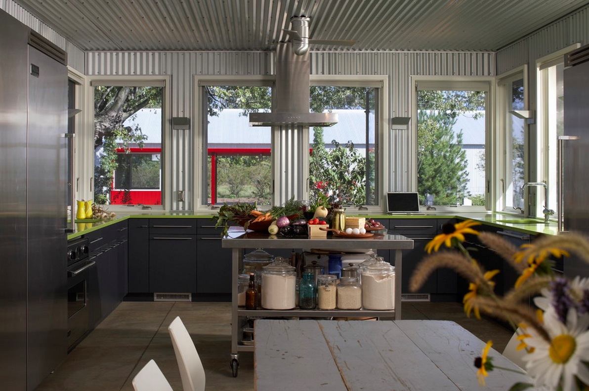 20 Creative Ways to Use Corrugated Metal Panels for Interior Walls in Your House – AprylAnn