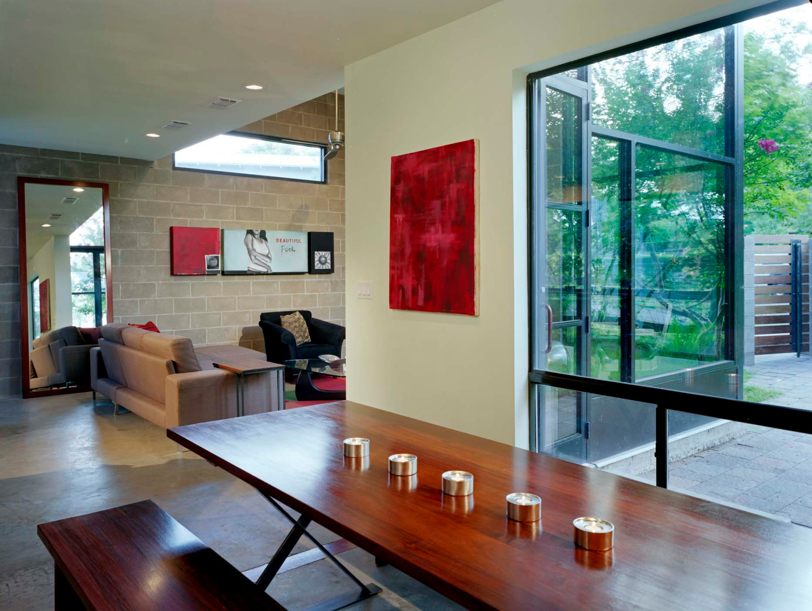 15 Impressive Design of Dining Table Against The Wall to Save More ...